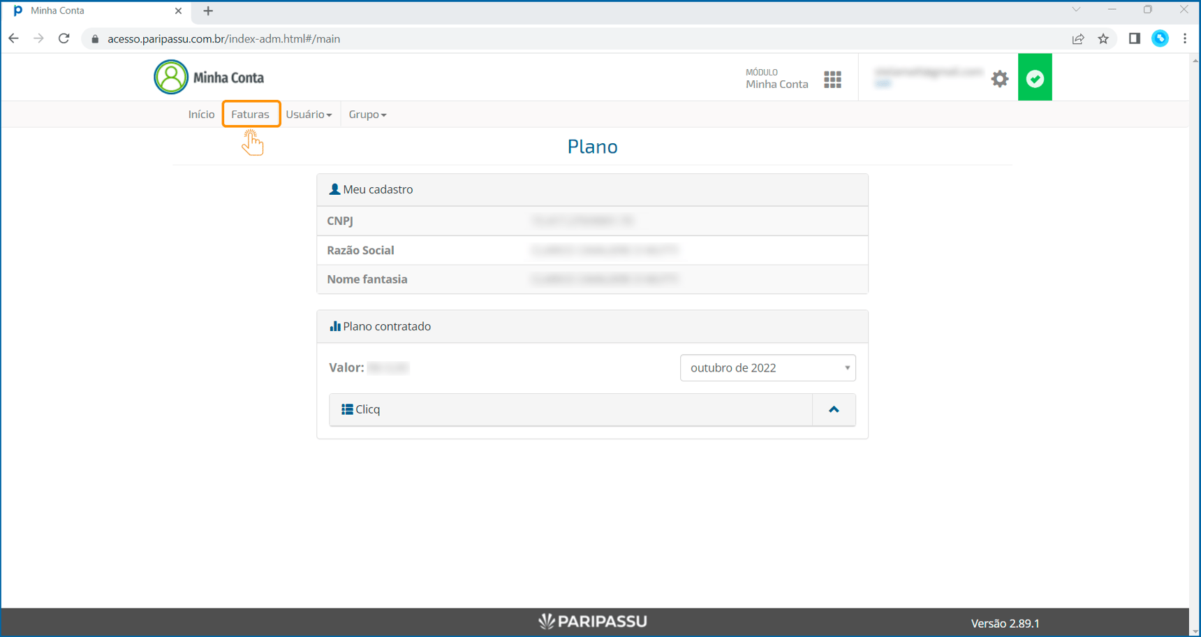 Como consultar faturas, boletos e notas fiscais na Minha Conta?